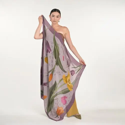 SILK&SOUL Tulip Scarf