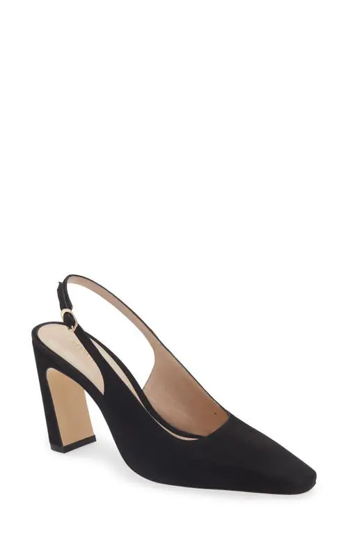 STUART WEITZMAN Stassi Slingback Pumps - Black