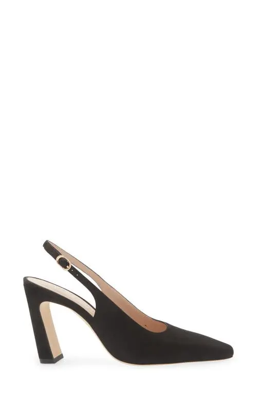 STUART WEITZMAN Stassi Slingback Pumps - Black