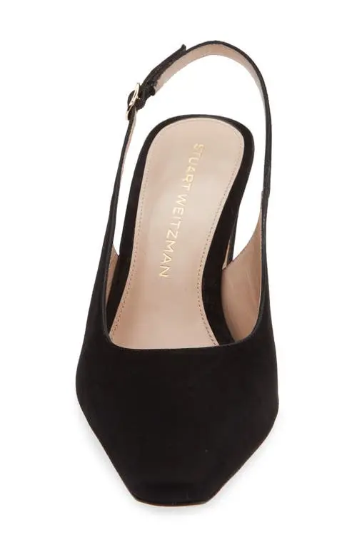 STUART WEITZMAN Stassi Slingback Pumps - Black