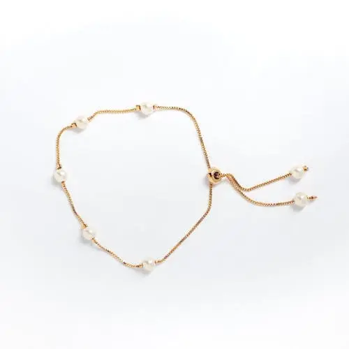 IVY & PEARL CO. Langley Pearl Bracelet - Gold