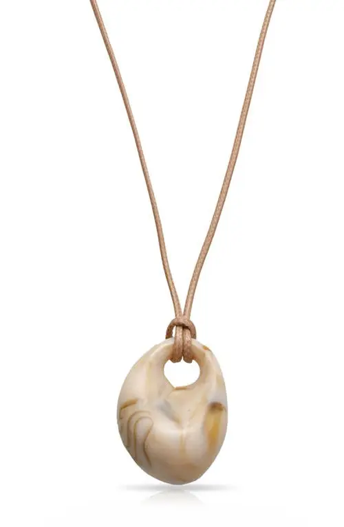 Ettika Resin Medallion Necklace