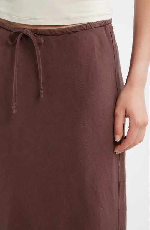 Marine Layer Avery Linen Blend Midi Skirt