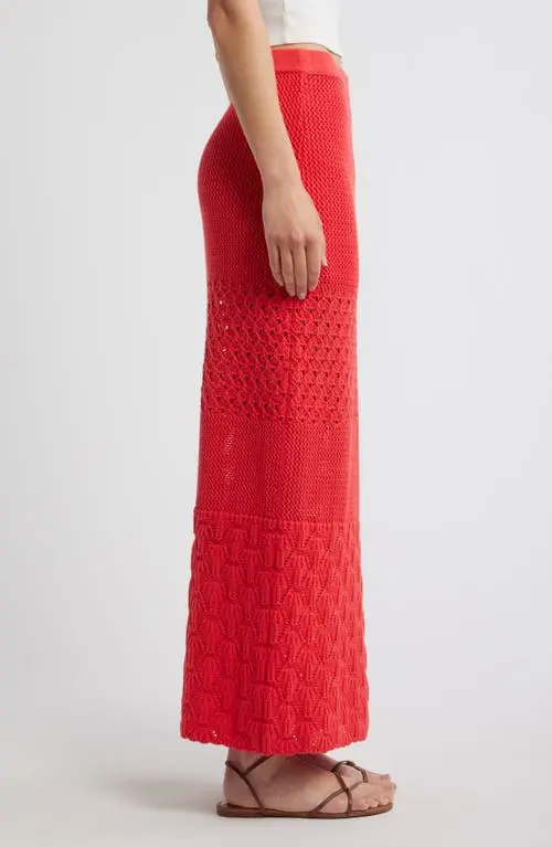 Marine Layer Amada Midi Sweater Knit Skirt