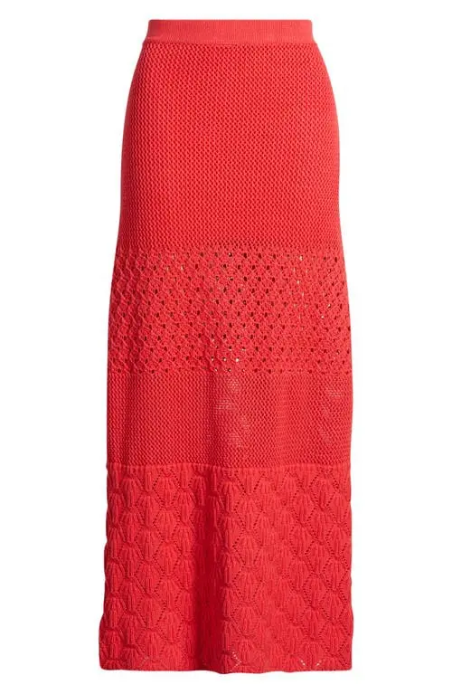 Marine Layer Amada Midi Sweater Knit Skirt