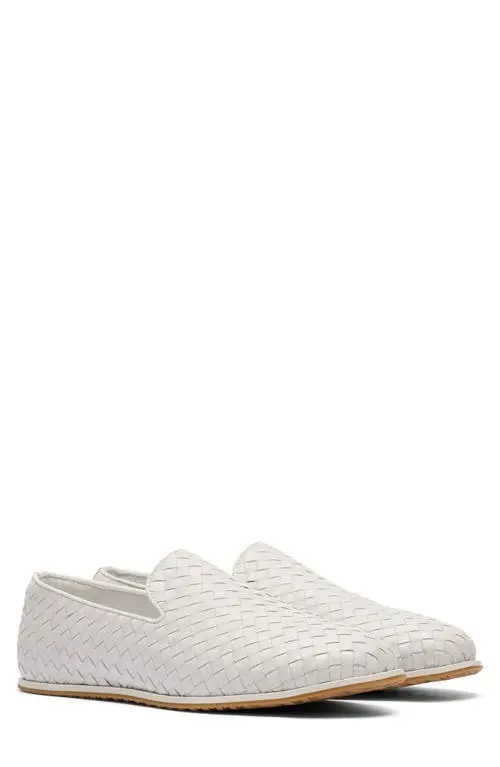 MARC NOLAN Portofino Woven Loafer - White Woven