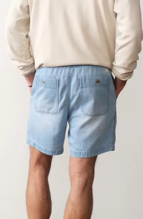 Marine Layer Drawstring Denim Shorts