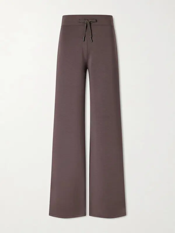 Spanx Airessentials Stretch-jersey Wide-leg Sweatpants