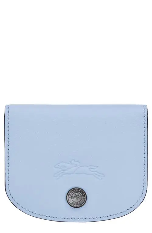 Longchamp Le Pliage Xtra Leather Flap Card Case - Wave