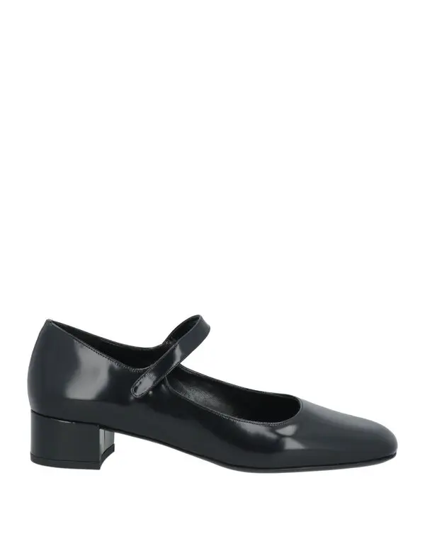 By Far Mary Jane Pumps In Glossed Leather