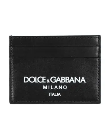 Dolce & Gabbana Cardholder Calfskin - Black