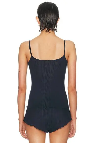 NEGATIVE UNDERWEAR Whipped Cami Top - Navy