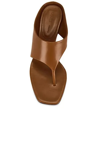 Khaite Marlow 55 Mule - Cuoio