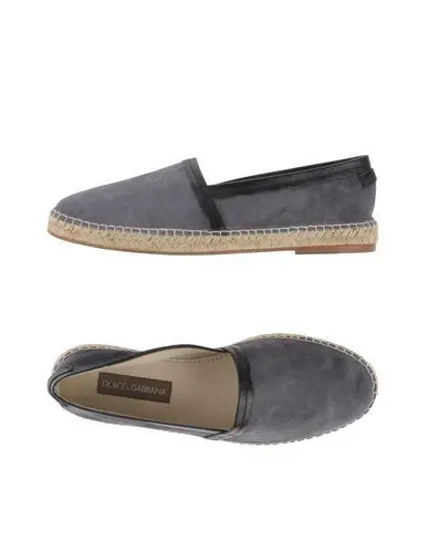 Dolce & Gabbana Espadrilles Size Calfskin - Grey