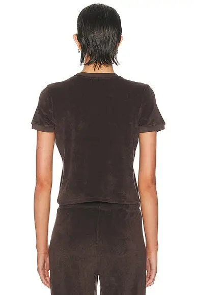 Suzie Kondi Terrycloth T-shirt - Truffle