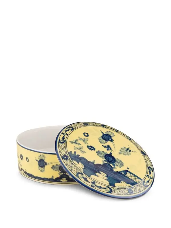 GINORI 1735 Oriente Italiano Round Box With Cover