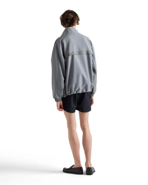 Prada Mohair Wool Jacket - Cloud/pyrite