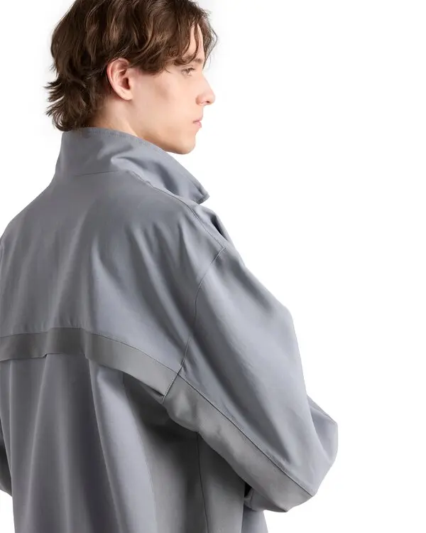 Prada Mohair Wool Jacket - Cloud/pyrite