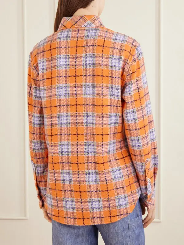 GOD’S TRUE CASHMERE God's True Cashmere Checked Cashmere Shirt