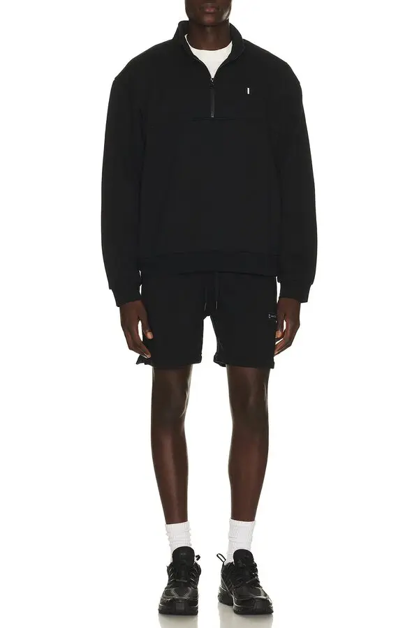 WHITESPACE Fleece Shorts With Logo Detail
