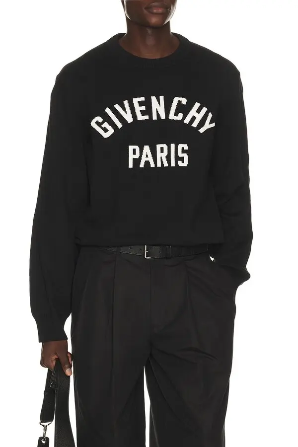 Givenchy Couture Seam Crewneck Sweater