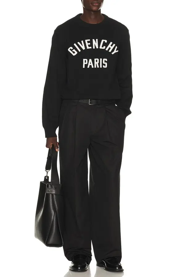 Givenchy Couture Seam Crewneck Sweater