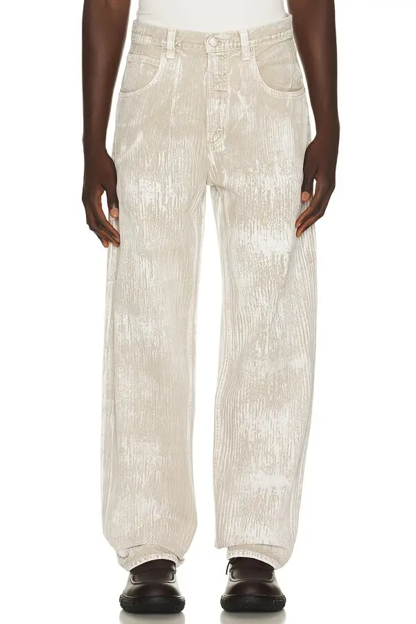 AGOLDE Fusion Jean In Cream