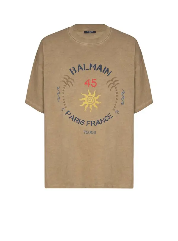 Balmain T-shirt With Club Print