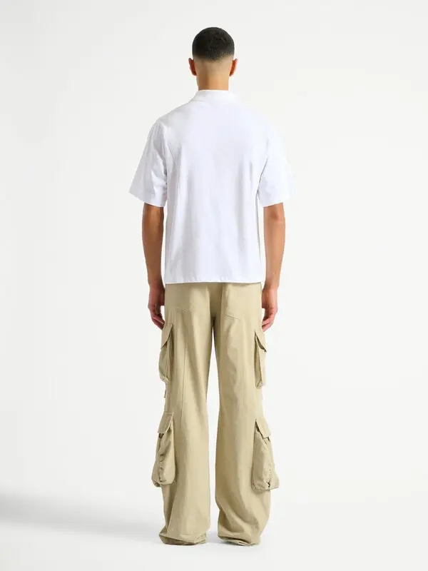 Balmain Printed Vine Polo