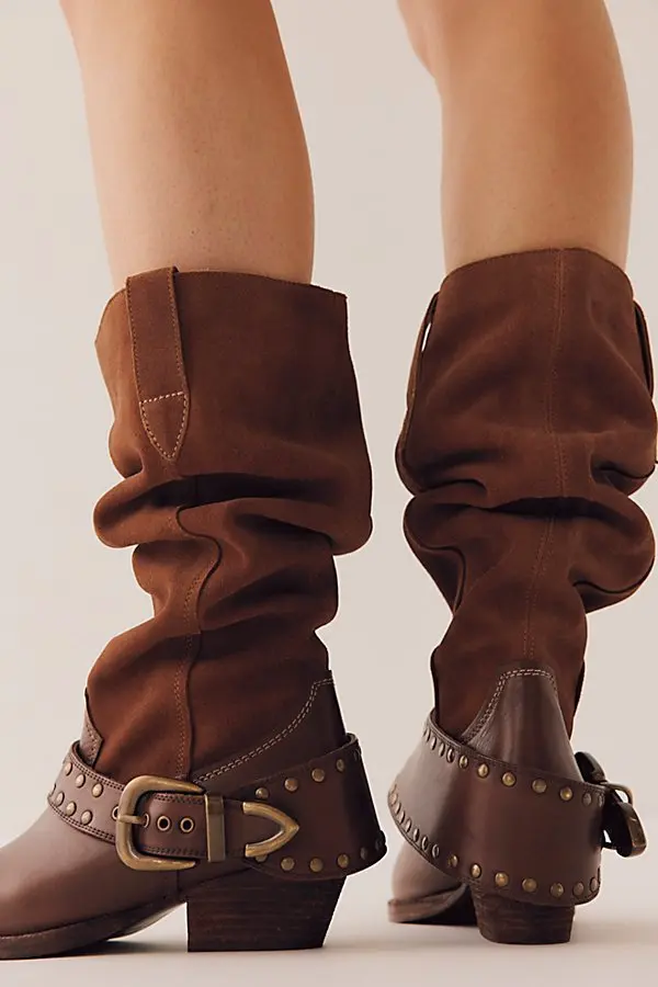 Free People Western Nights Tall Boots