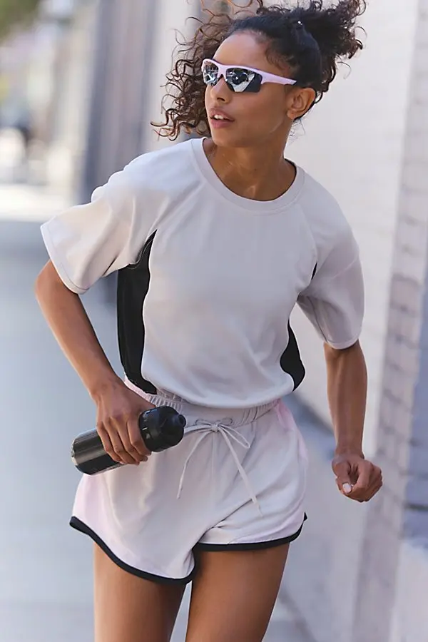 Free People Fast Lane Runsie - Tofu Combo