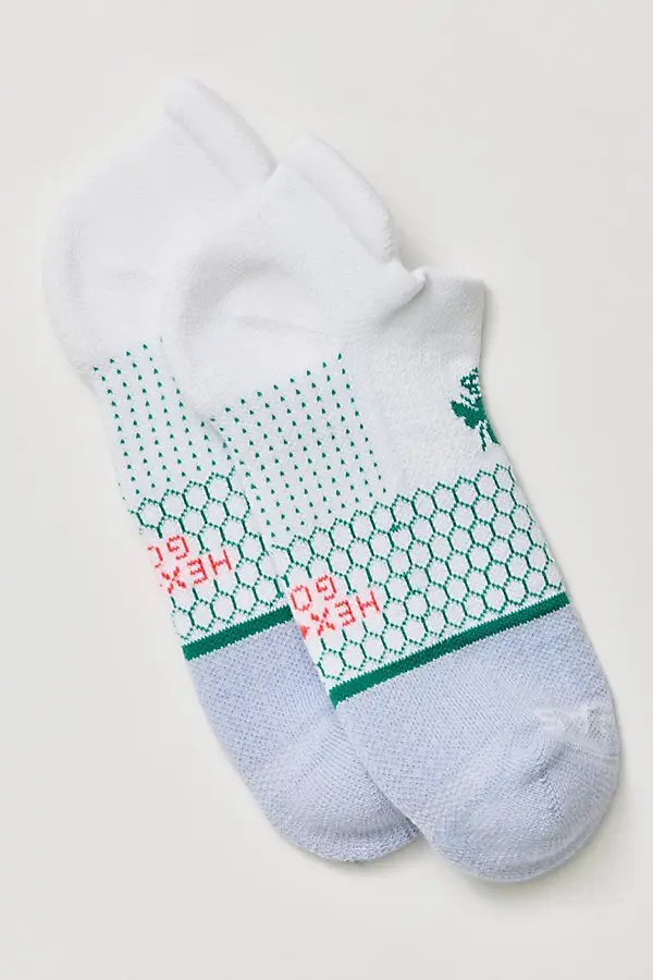 BOMBAS Colorblock Golf Socks - Sky Sail Blue