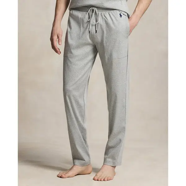 Ralph Lauren Mercerized Cotton Pajama Pant - Andover Heather