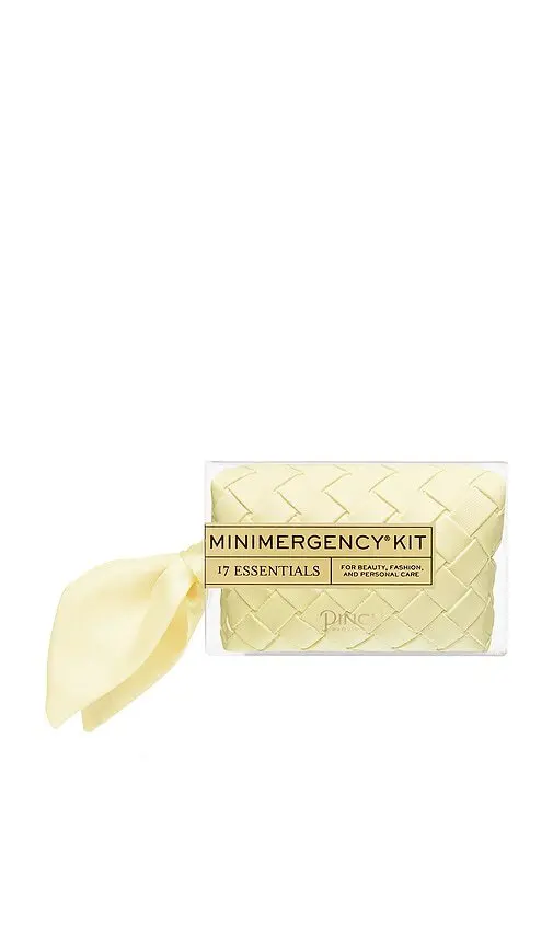 PINCH PROVISIONS Woven Minimergency Kit - Yellow