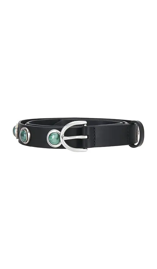 Rag & Bone Celia Studded Leather Belt