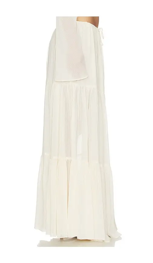 Arcina Ori Alessandra Tiered Maxi Skirt