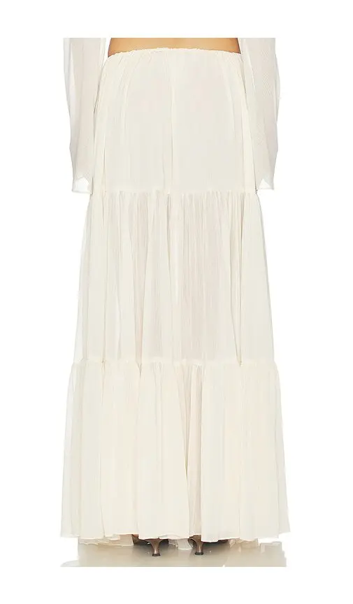 Arcina Ori Alessandra Tiered Maxi Skirt