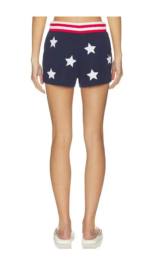 Beach Riot Star Print Knit Shorts