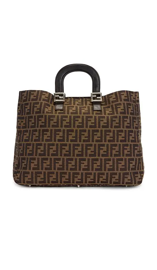 FWRD RENEW Fendi Zucca Tote Bag