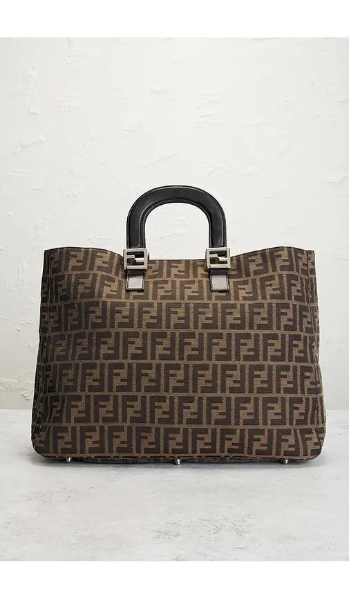 FWRD RENEW Fendi Zucca Tote Bag