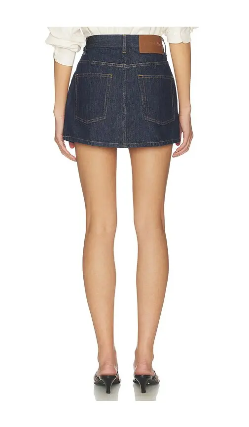 Helmut Lang Denim Mini Skirt - Blue