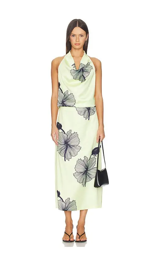 OPERASPORT Draped Halterneck Top