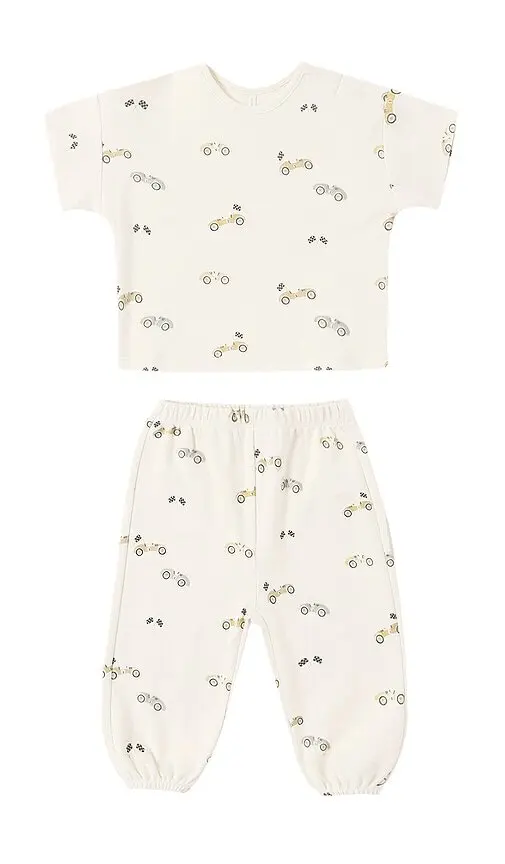 QUINCY MAE Jersey Tee & Pant Set