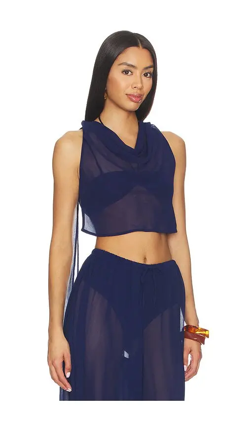 SHANI SHEMER Shir Top - Blue