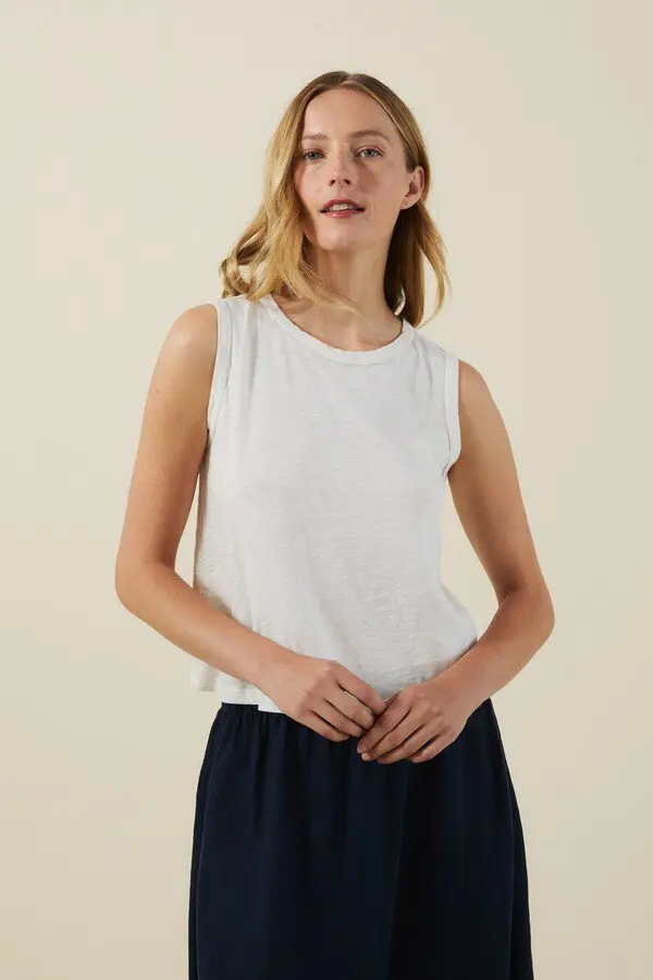 Velvet By Graham & Spencer Ambria Tank Top - Neutral