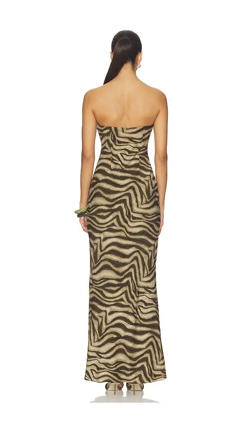 Superdown Riya Strapless Maxi Dress