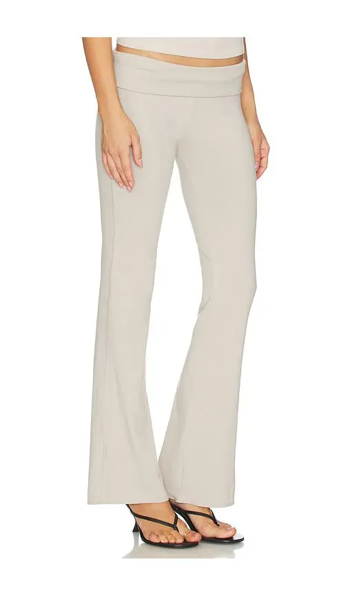SKIMS Cotton Jersey Foldover Pant - Stone