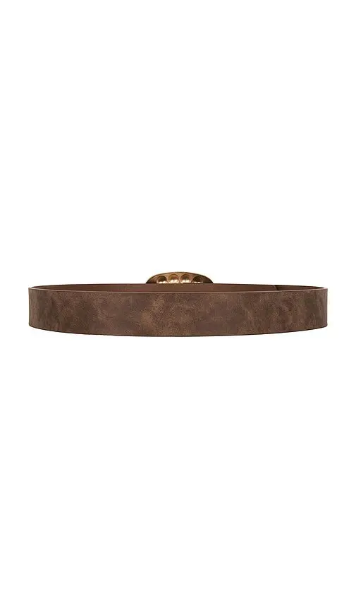 8 Other Reasons Faux Nappa Belt With Stone Detail