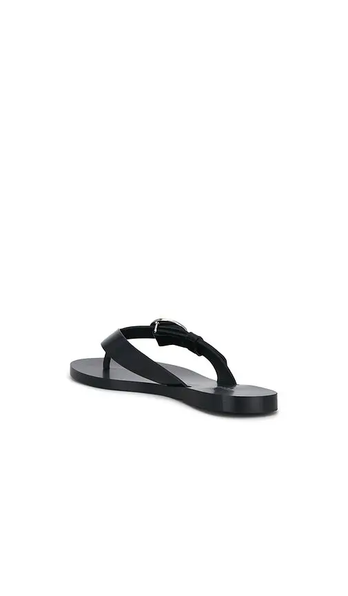 Coperni C Logo Flip Flop Sandal - Black