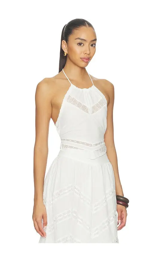 For Love & Lemons Lou Scarf Top